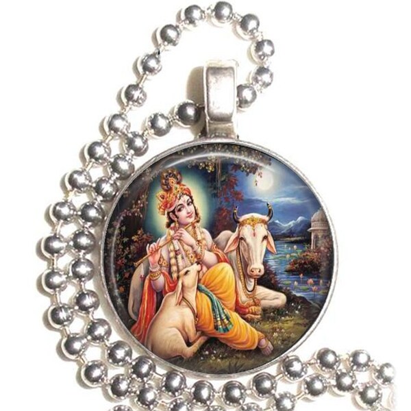 Krishna Pendant - Etsy