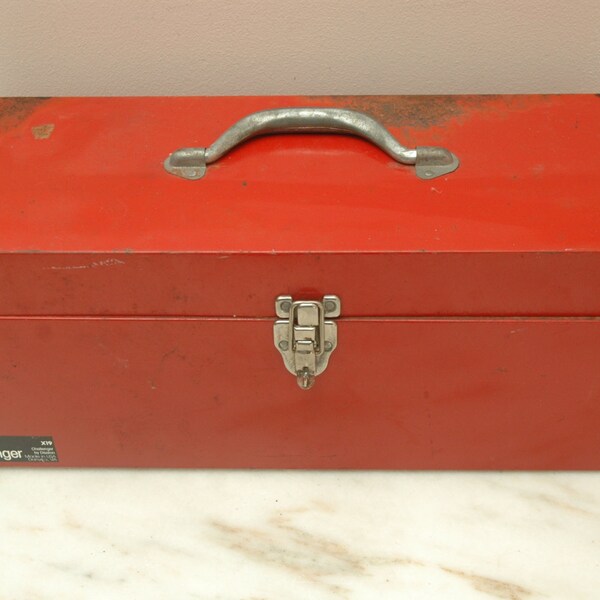 Metal Toolbox - Etsy