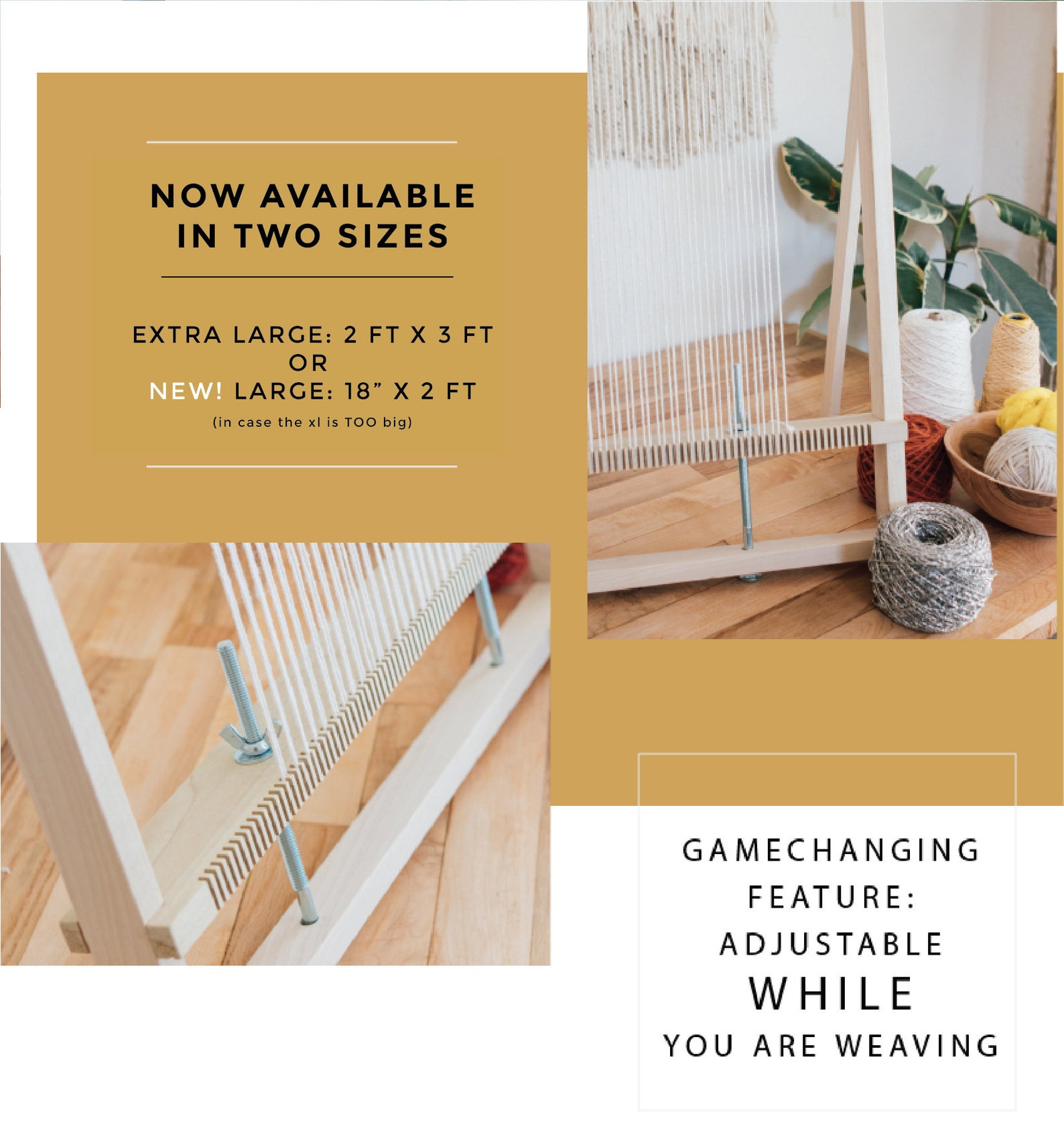 Adjustable Weaving Loom | Etsy