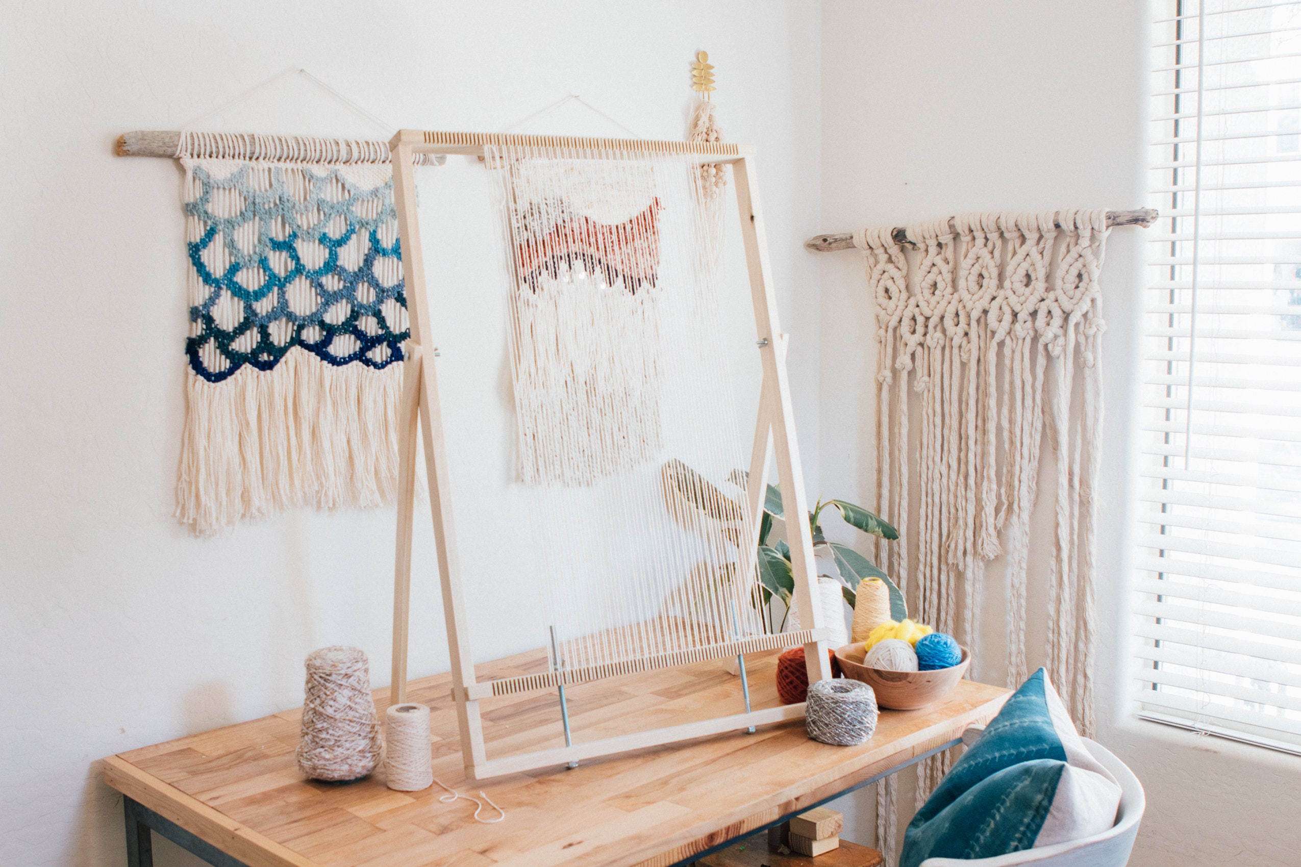 Adjustable Weaving Loom - Etsy UK