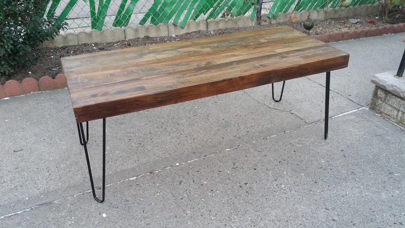 Butcher Block Coffee Table - Etsy