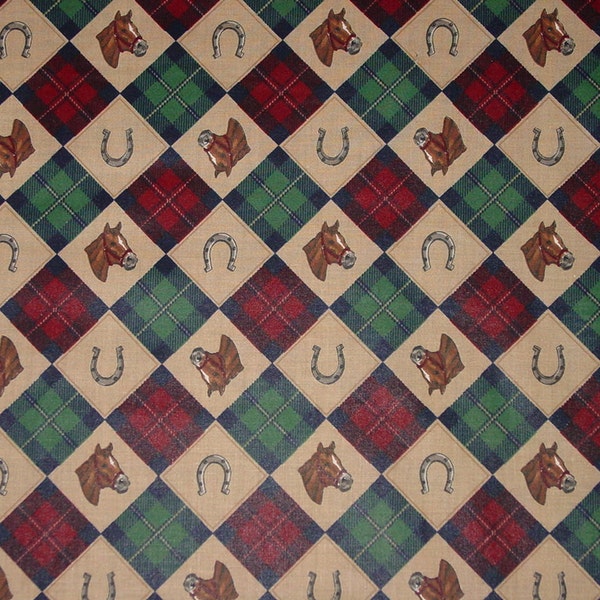 Equestrian Fabric - Etsy