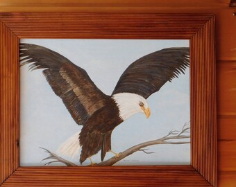 Eagle painting | Etsy