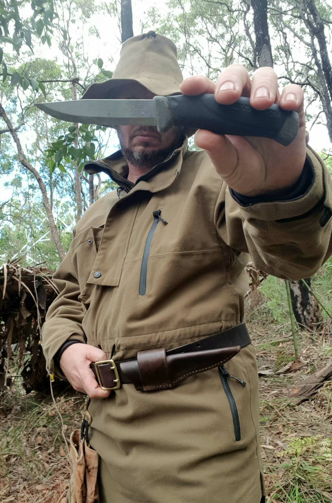 Mora Companion Scout Carry Leather - Etsy
