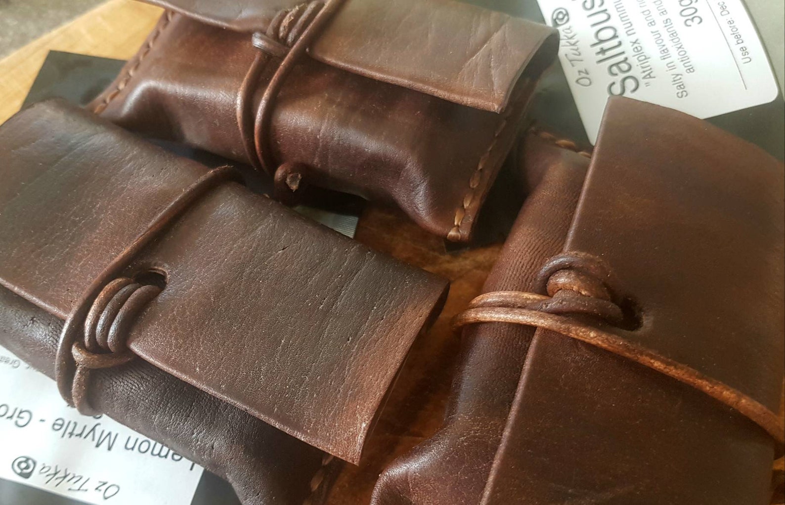 Australian Bushfoods Kangaroo Leather Spice Kit - Etsy