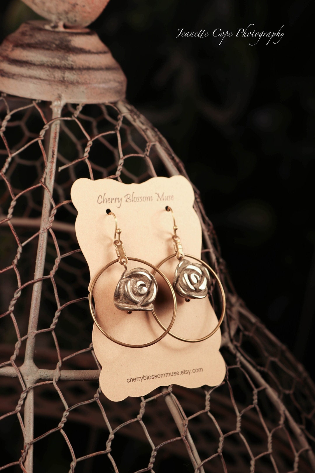 Pyrite Flower Earrings Flower Earrings Rose Earrings Stone - Etsy