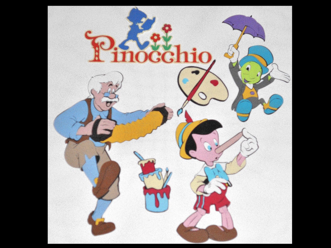 Cricut Scrapbooking Die Cuts pinocchio 1 - Etsy