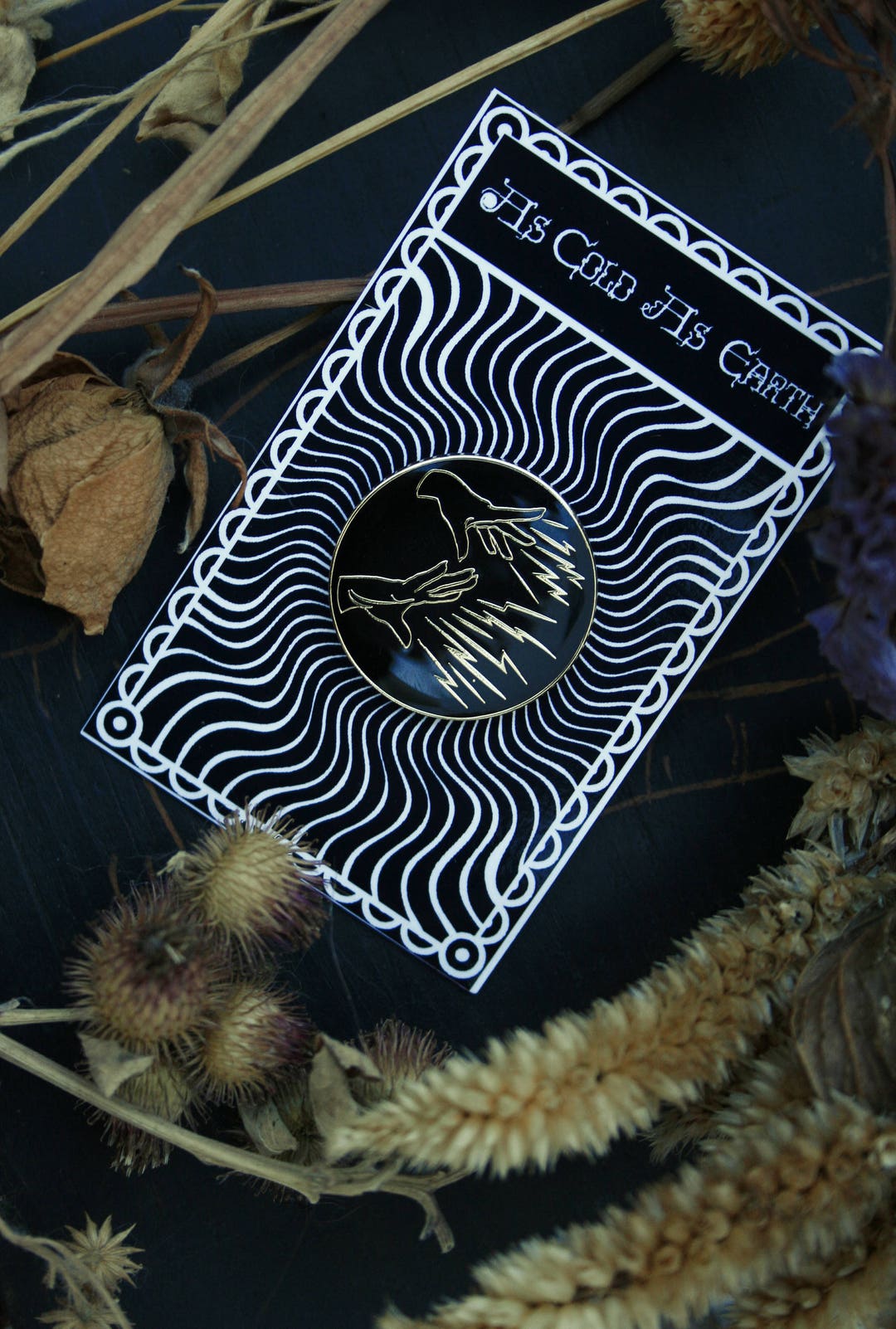 Conjuring Hands Pin - Etsy