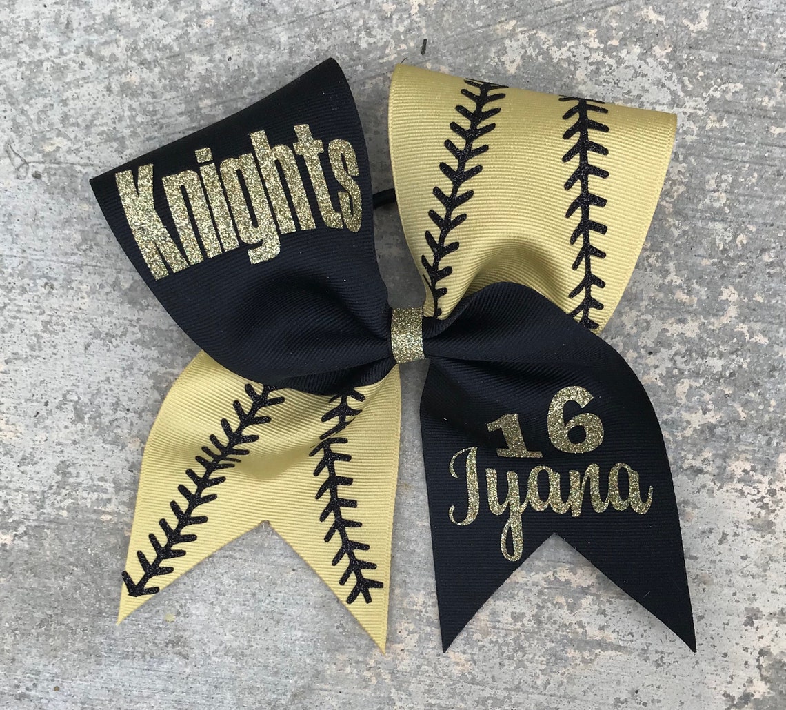 Team Bows 3x7x7 Width Tick Tock Custom | Etsy