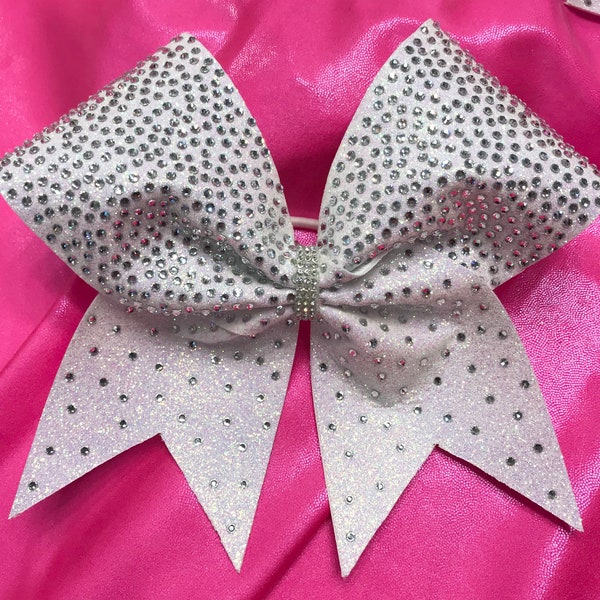 Rhinestone Cheer Bow - Etsy