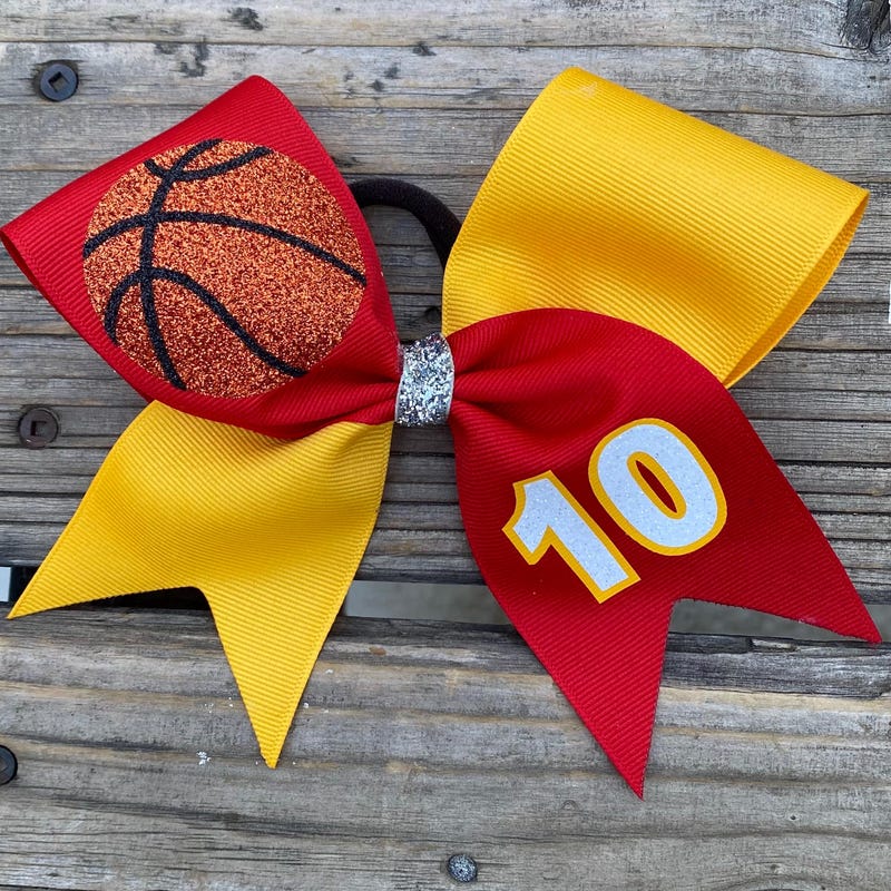 Basketball Bows - Etsy