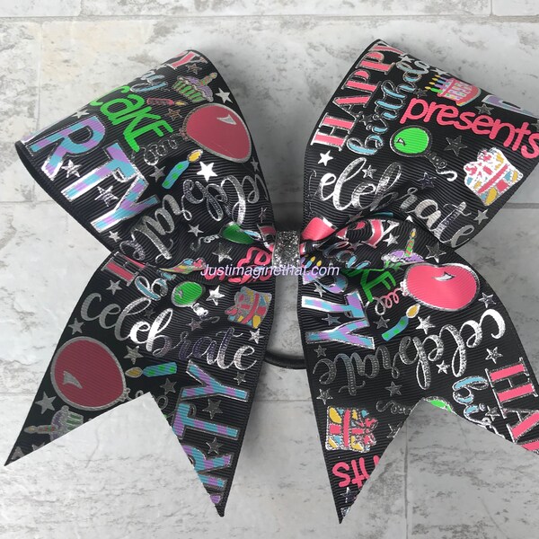 Cheer Bow With Words - Etsy