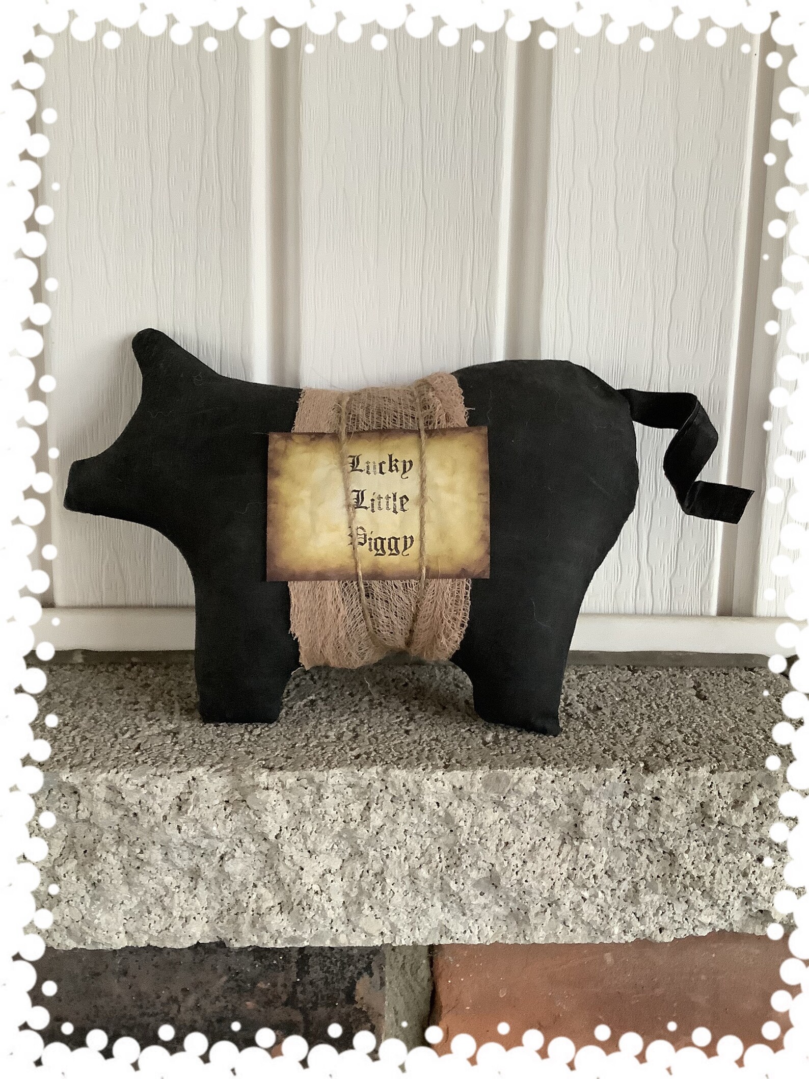 Handmade PigPrimitive Pig AccentPig Shelf Sitter | Etsy