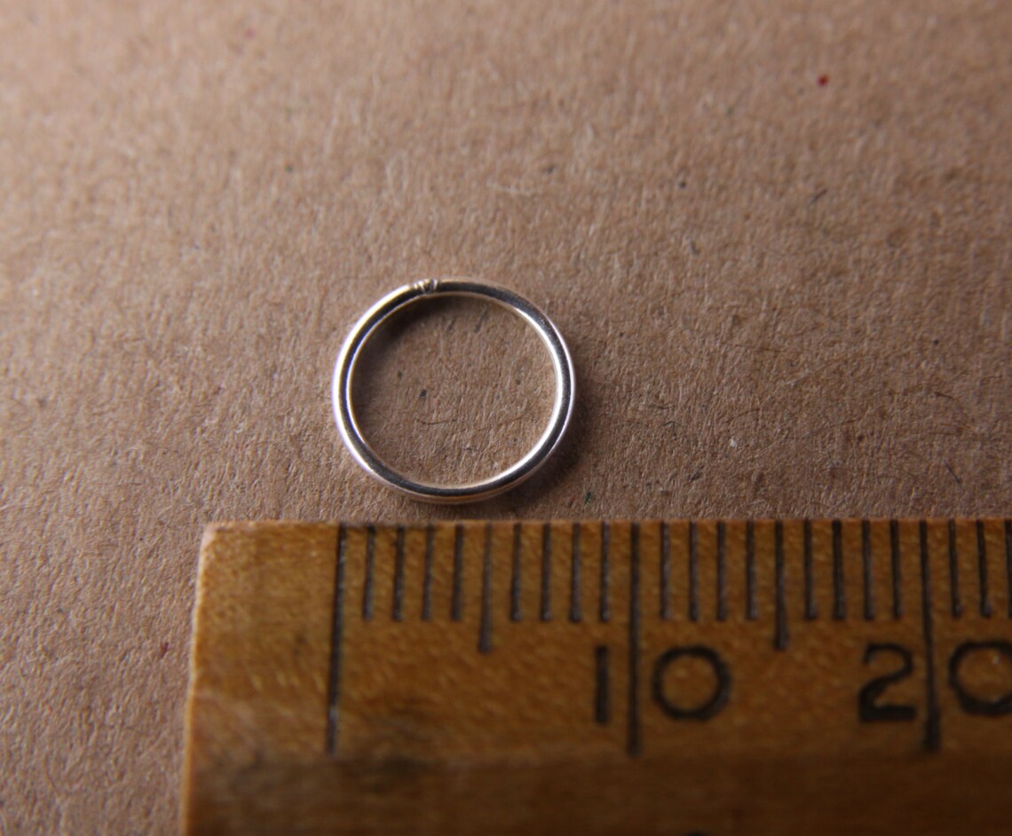 2 X Fine Sterling Silver Dreadlock Rings Dread Beads 5mm/7mm - Etsy