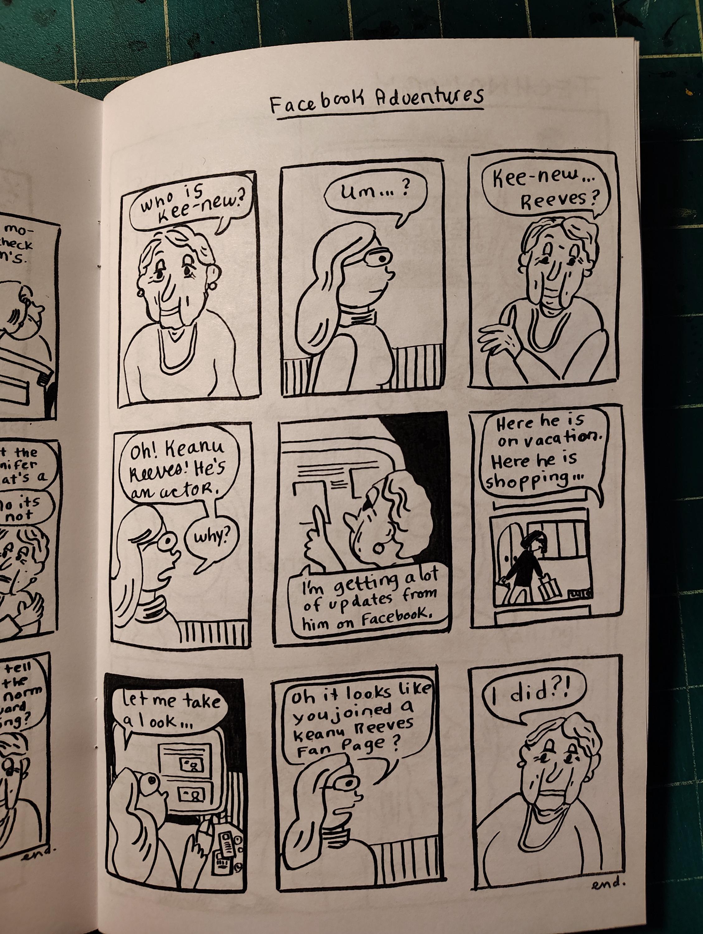 Senior Home, a Mini-comic by Kelly Froh - Etsy