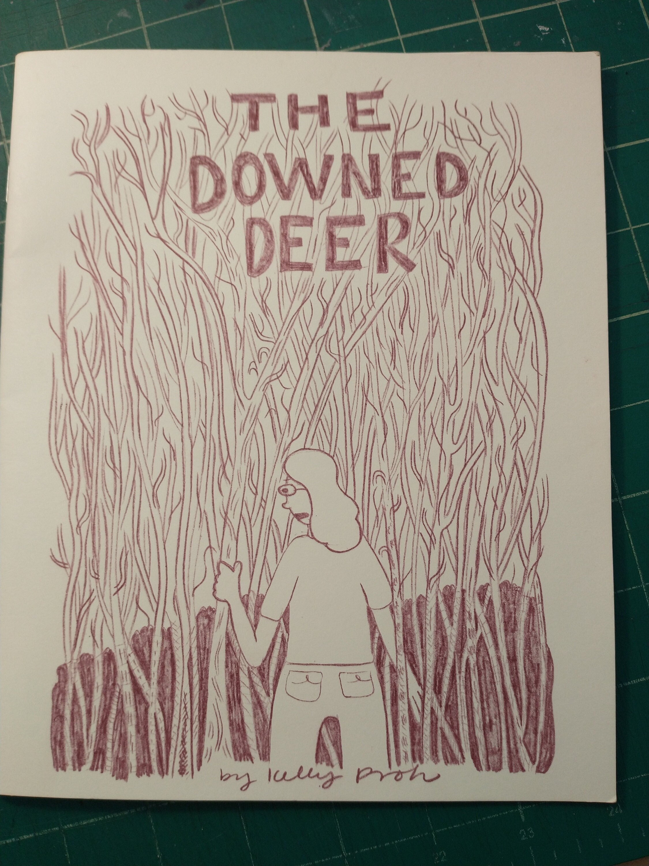 The Downed Deer, Mini-comic by Kelly Froh - Etsy