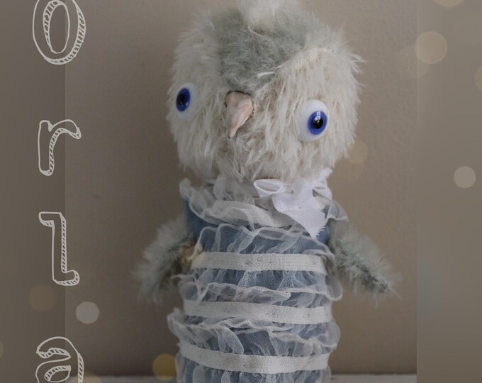 Orla a Sweet Baby Owl Teddy Bear / Artist Bear by Willow Designs - Etsy