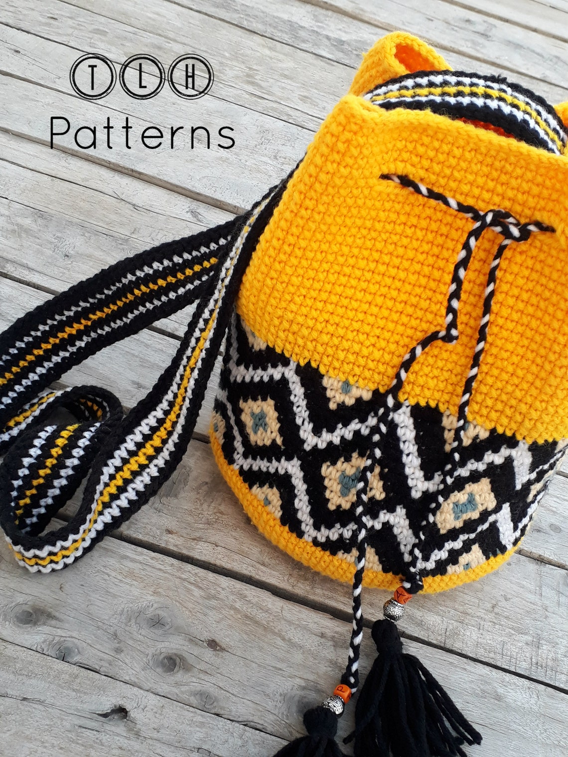 Crochet Bag Pattern Crochet Tote Tapestry Crochet Bag | Etsy
