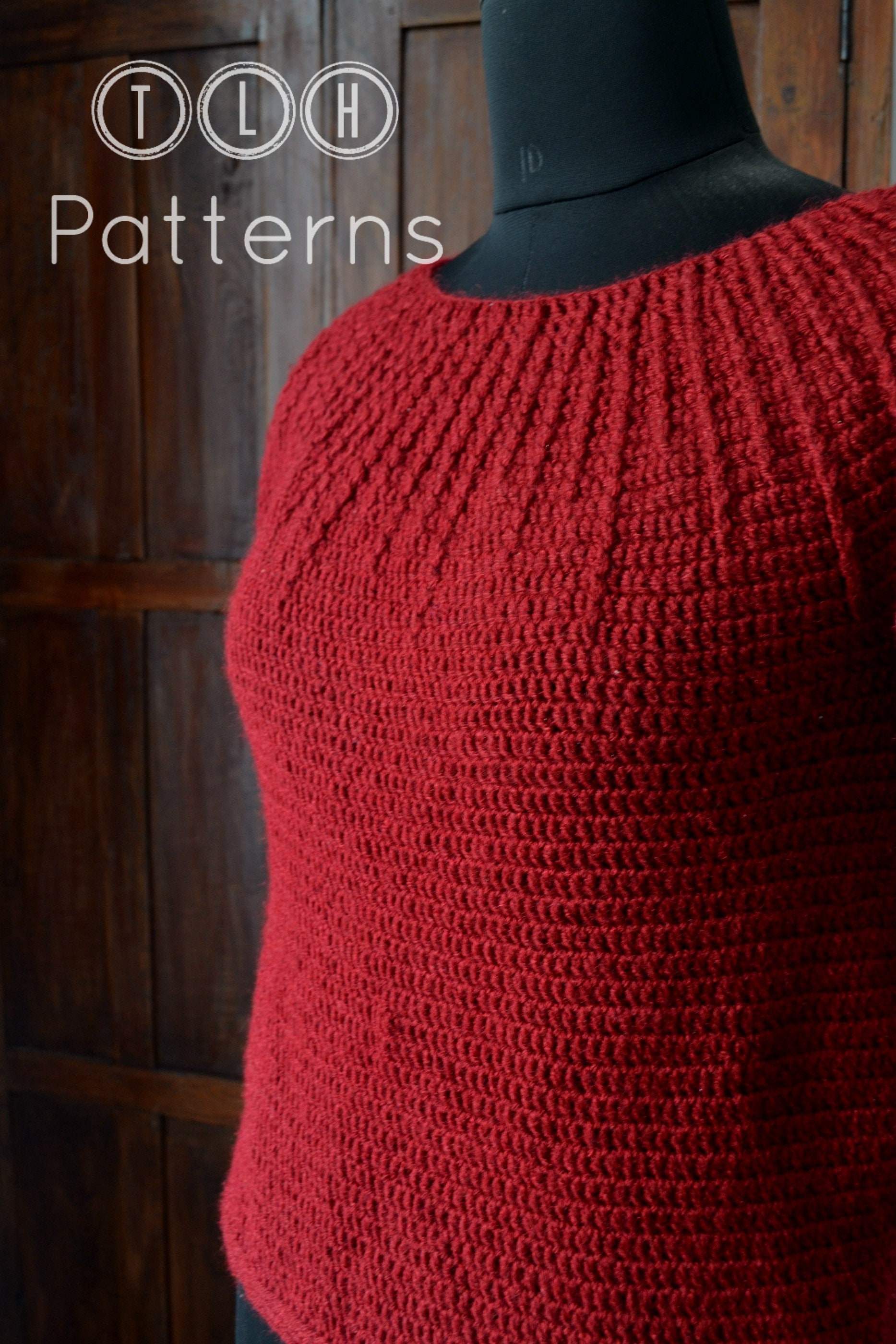 Crochet sweater pattern crochet pullover women's top | Etsy