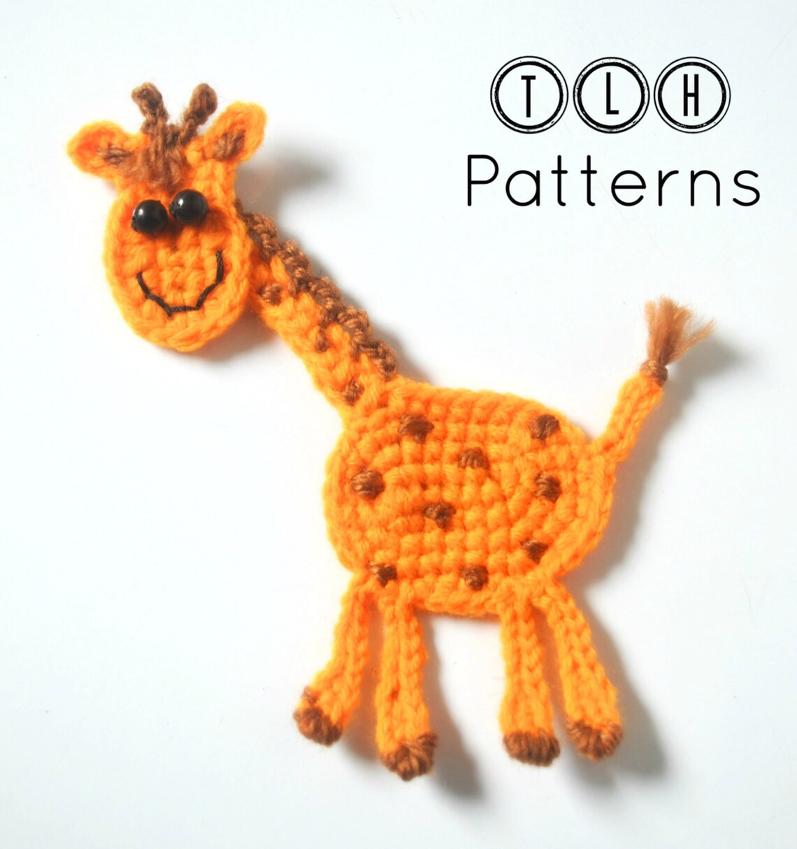 Crochet Giraffe Applique Pattern Crochet Pattern Crochet - Etsy