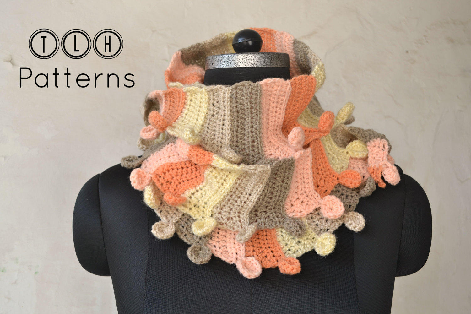 Crochet Scarf Pattern Crochet Shawl Crescent Shaped Scarf - Etsy Canada