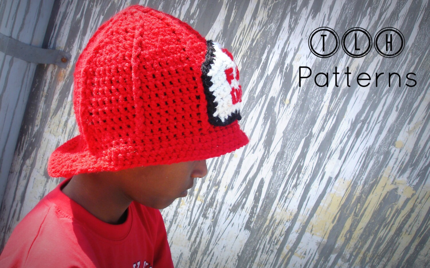 Crochet Fireman Hat Pattern Crochet Hat Pattern Costume Hat - Etsy