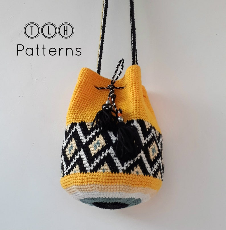 Crochet Bag Pattern Crochet Tote Tapestry Crochet Bag | Etsy