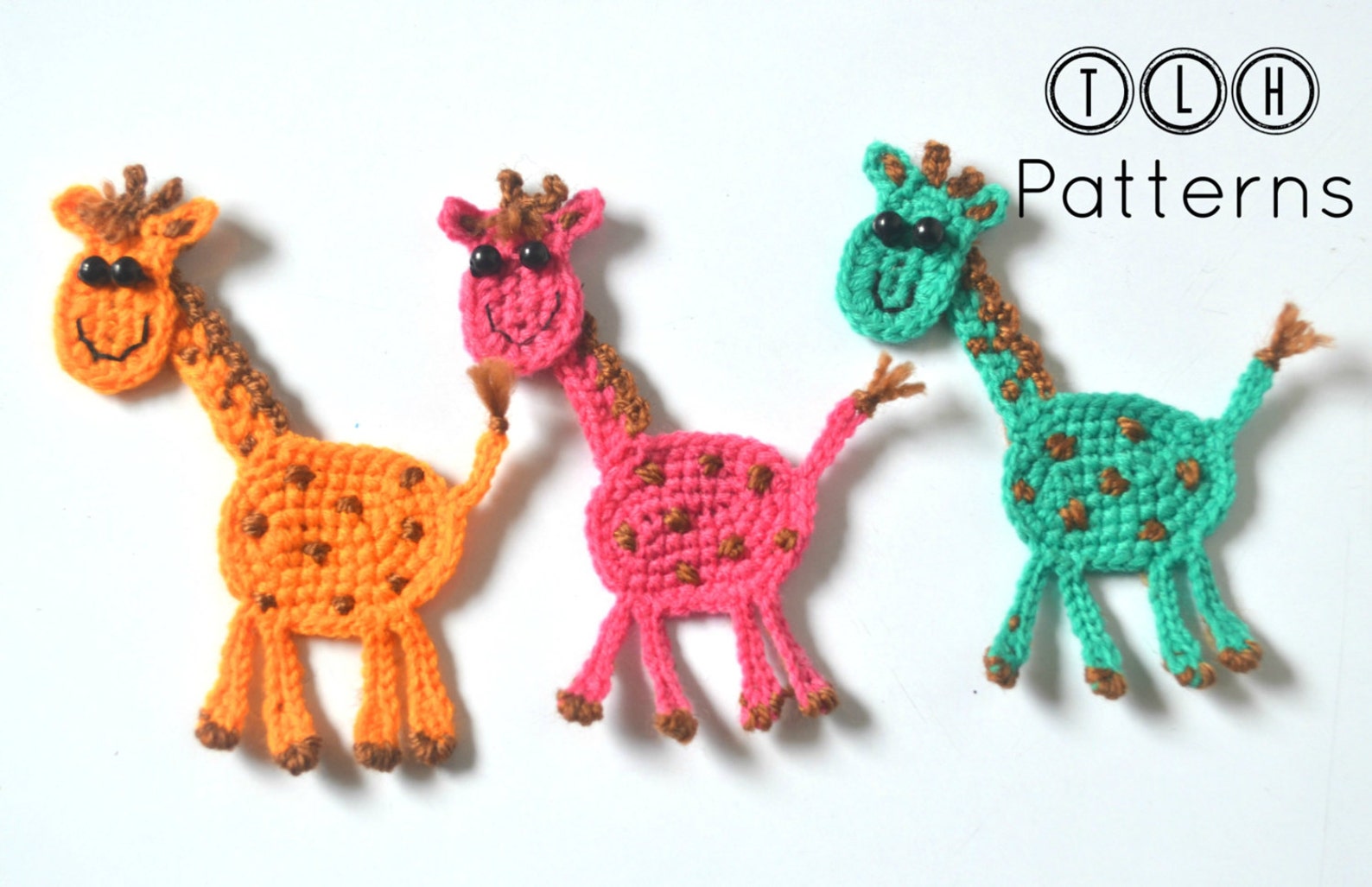 Crochet Giraffe Applique Pattern Crochet Pattern Crochet - Etsy