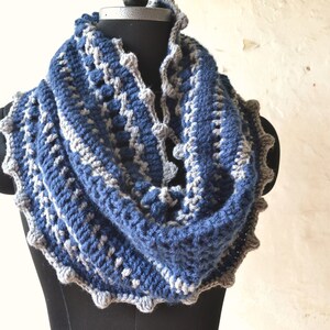Crochet Cowl Pattern Crochet Infinity Cowl Scarf Pattern - Etsy