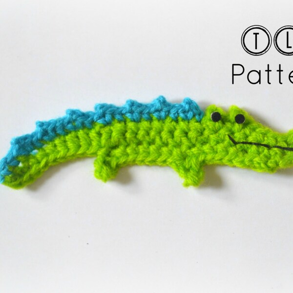 Alligator Applique - Etsy
