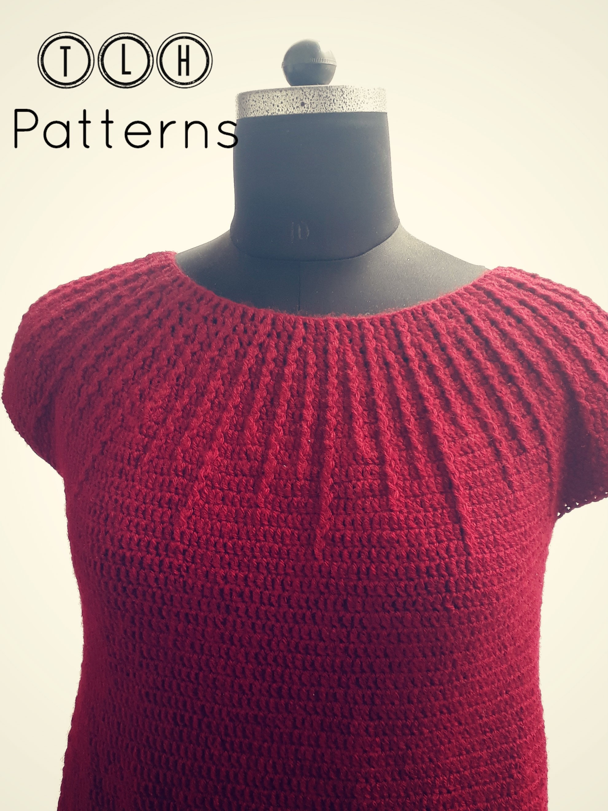 Crochet sweater pattern crochet pullover women's top | Etsy