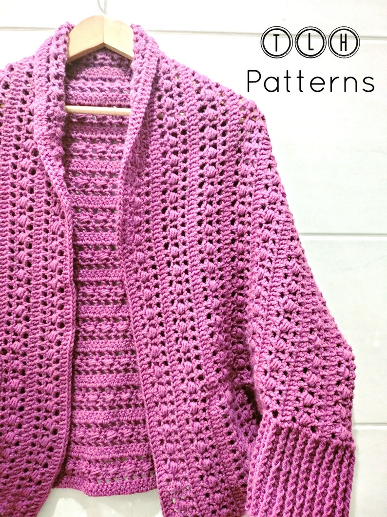 Crochet Shrug Pattern Crochet Cocoon Shrug Crochet Shrug | Etsy