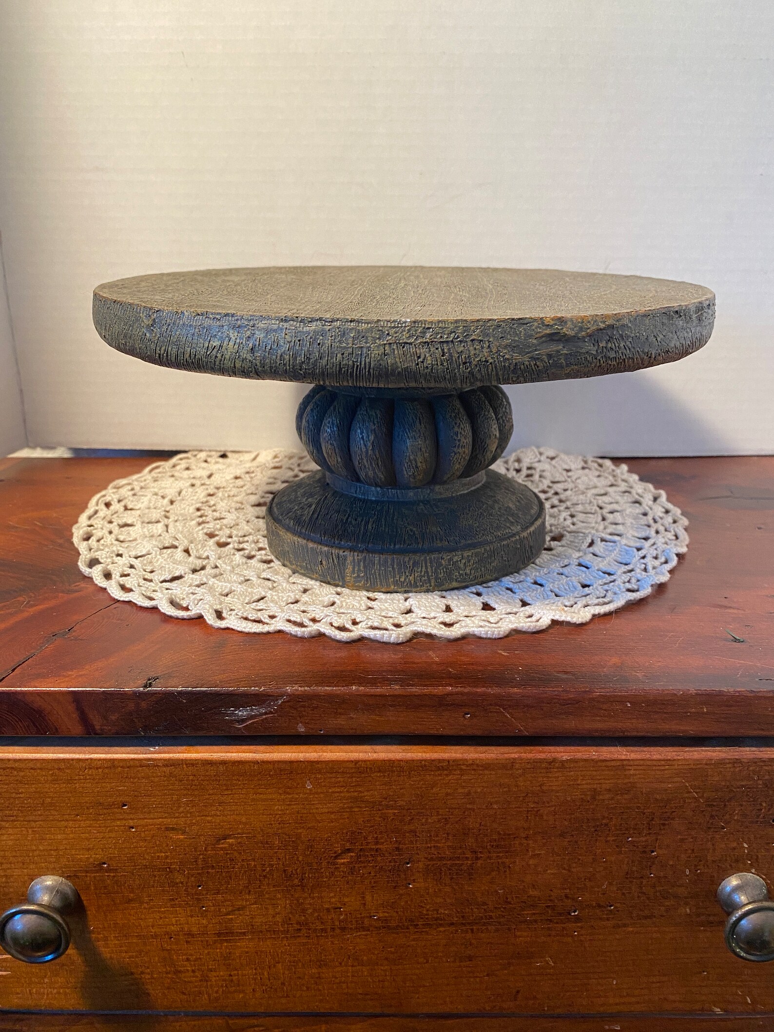 Wood Grain Cake Stand Farmhouse Boho Rustic Style Cake - Etsy