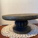 Wood Grain Cake Stand Farmhouse Boho Rustic Style Cake - Etsy