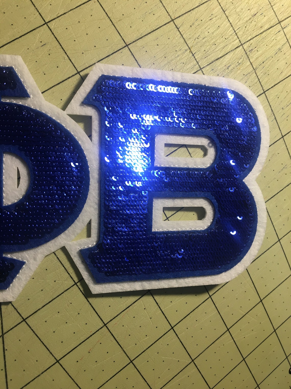 Zeta Phi Beta Sequin Letter Patch - Etsy