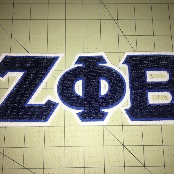 Zeta Phi Beta Sorority Fabric Etsy
