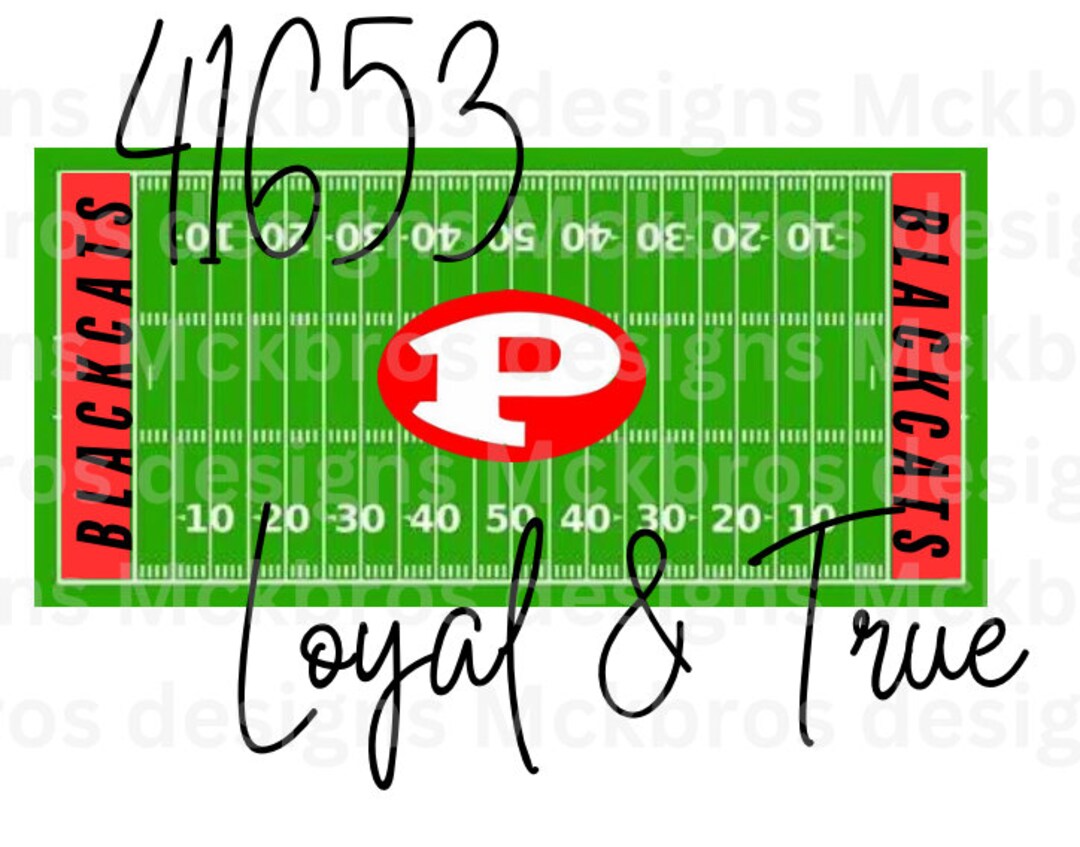 Custom Football Field Png Football Png School Spirit Png Custom School ...