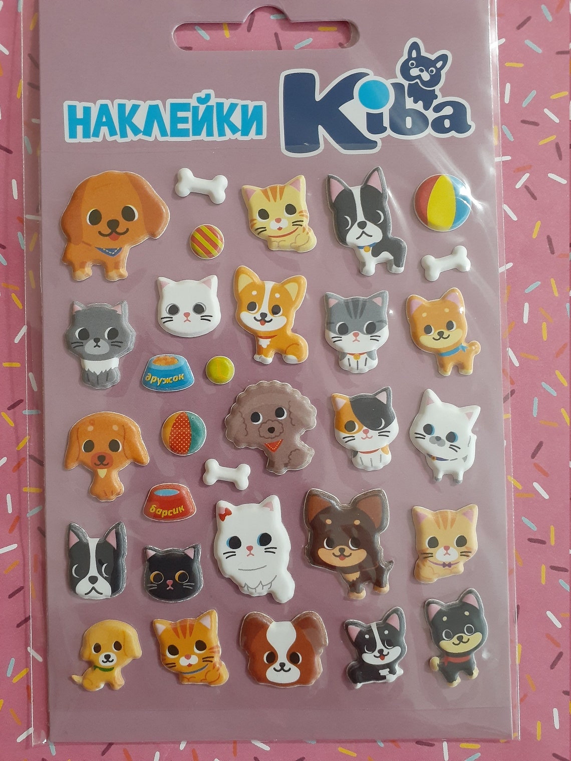 8 Sets 3D Puffy Stickers for Scrapbooking, Journals , DIY , Deco Kawaii ...