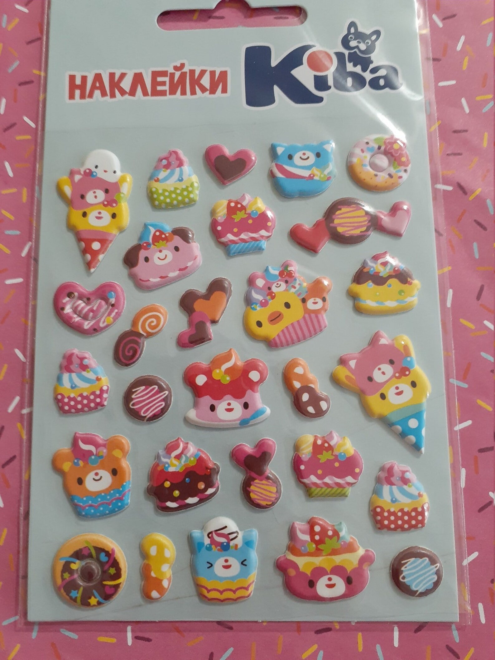 8 Sets 3D Puffy Stickers for Scrapbooking, Journals , DIY , Deco Kawaii ...