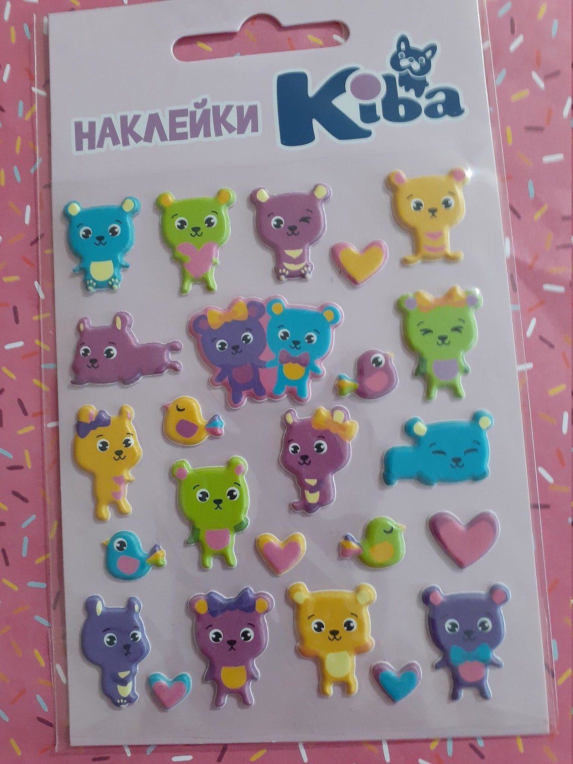 8 Sets 3D Puffy Stickers for Scrapbooking, Journals , DIY , Deco Kawaii ...