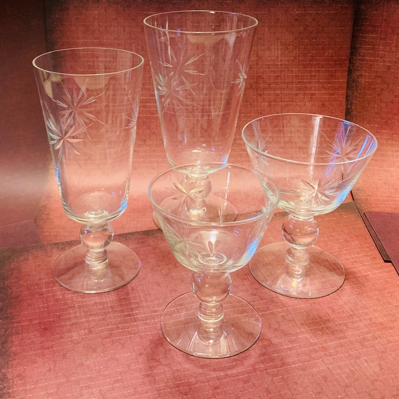 Crystal Stemware - Etsy