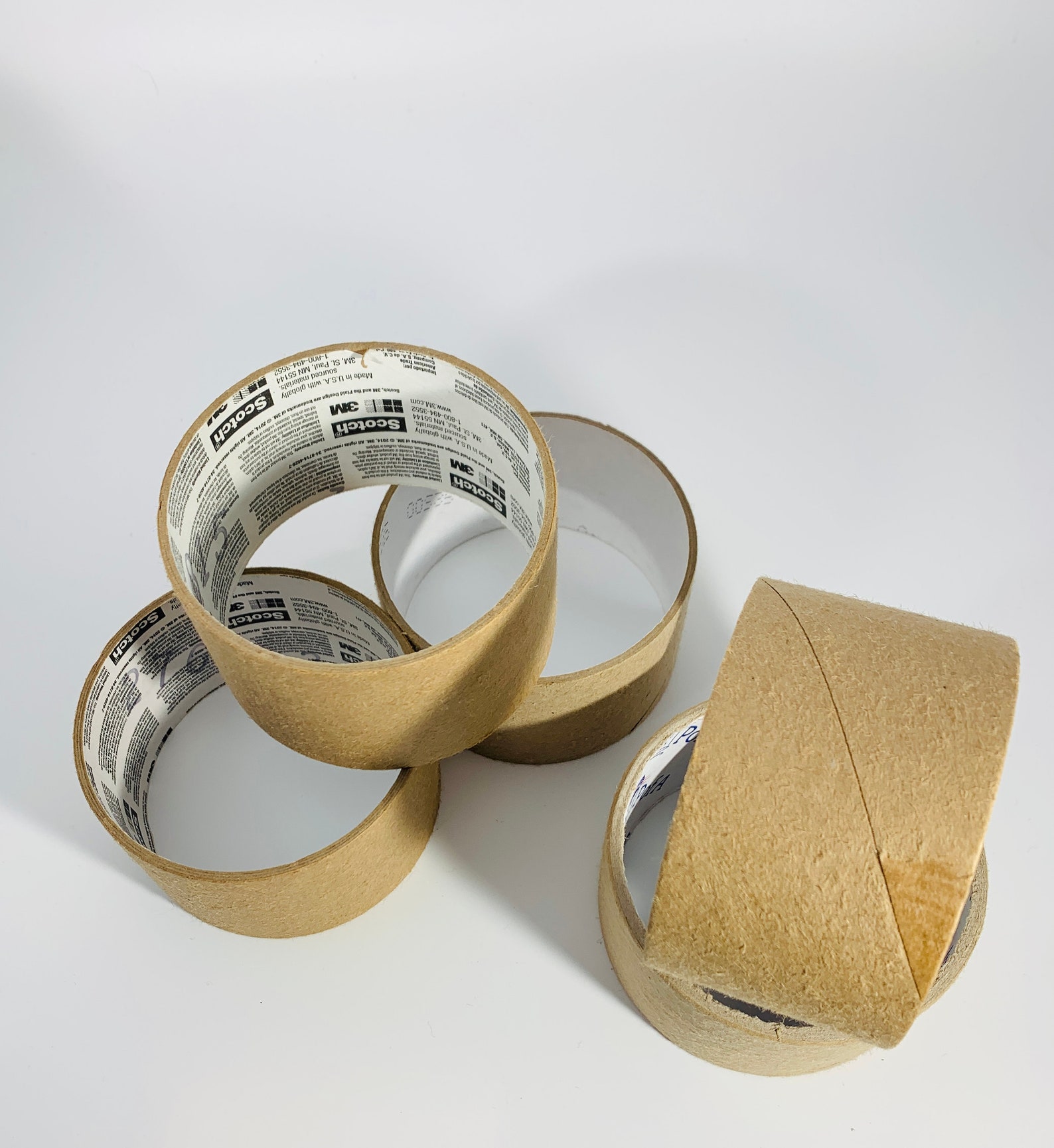 Sturdy Cardboard Rolls empty Large Tape Rolls - Etsy