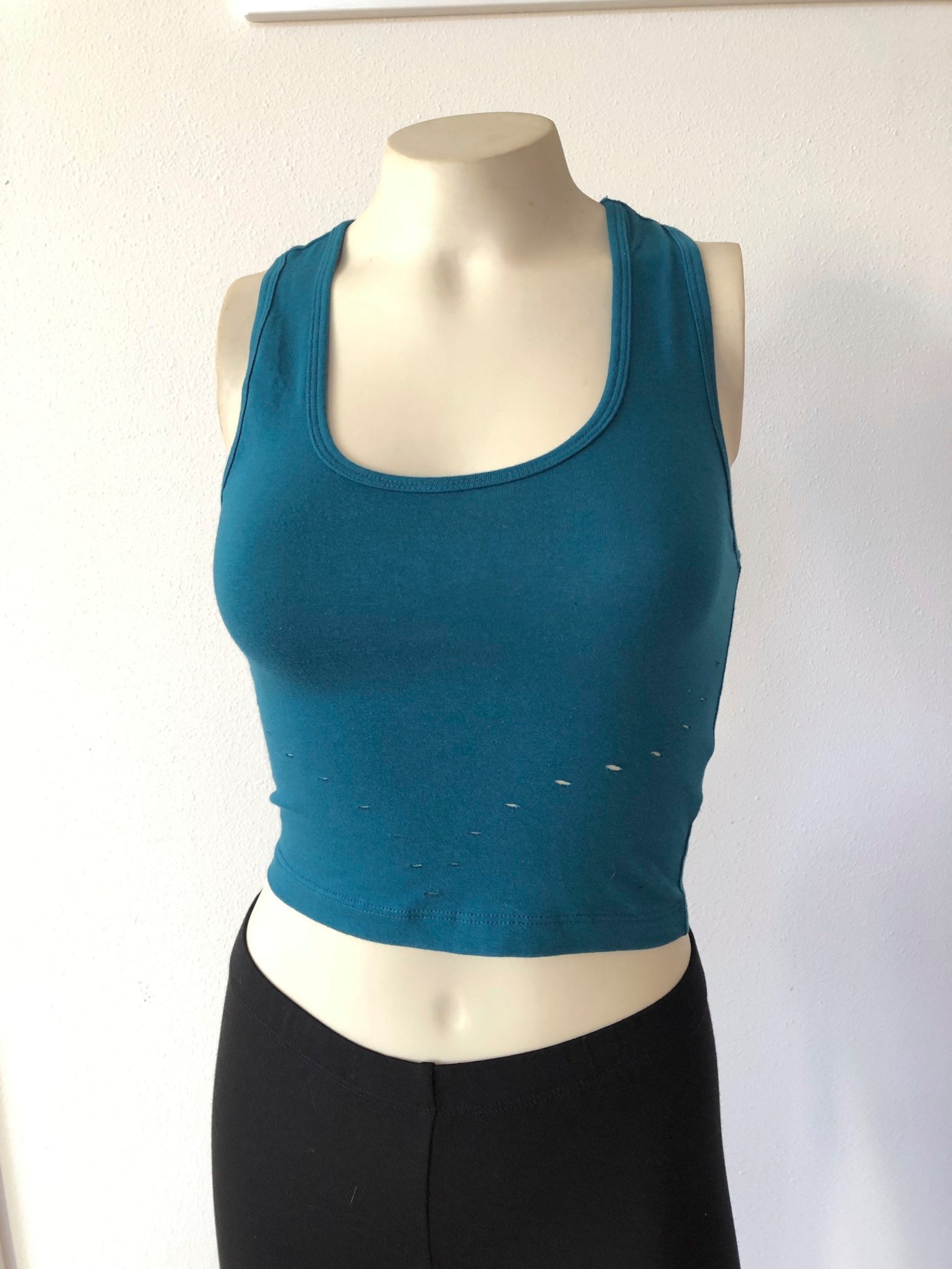 Racerback Yoga Crop Tank Top, Open Back, Dance, Festival, Gift for Her ...