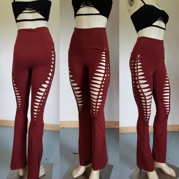 Ripped Yoga Pants - Etsy