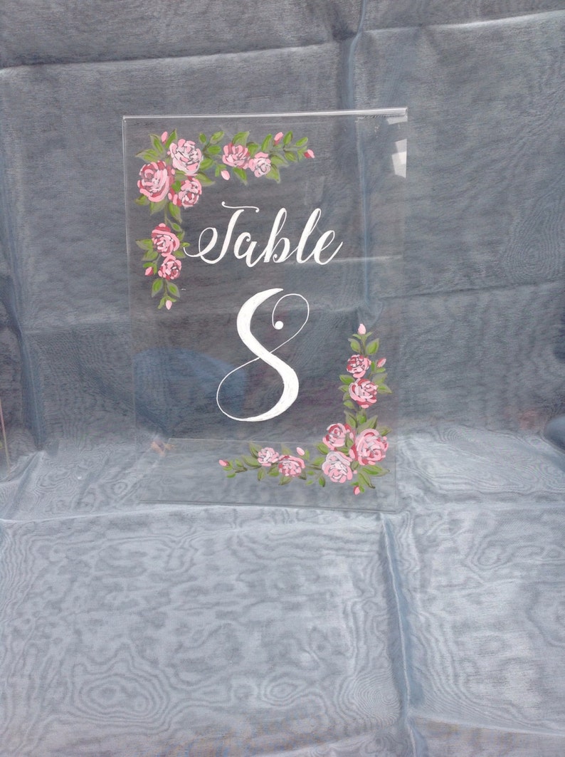 Perspex Table Numbers For Weddings Etsy Perspex Table Numbers For Weddings Etsy