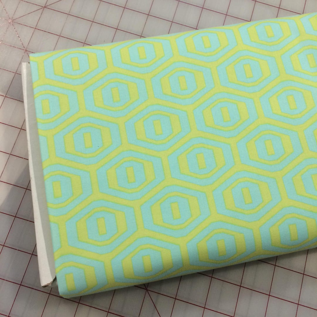 Fat Quarter Cut of Amy Butler Midwest Modern - Honeycomb in Lime - Etsy