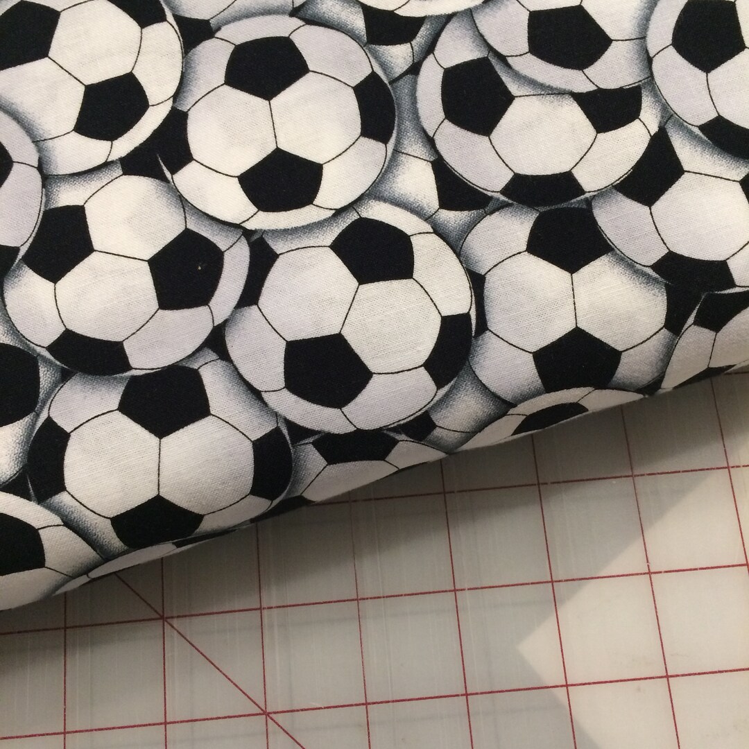Soccer Balls - by Gail Madden - Continuous Yardage Available, Sold by ...