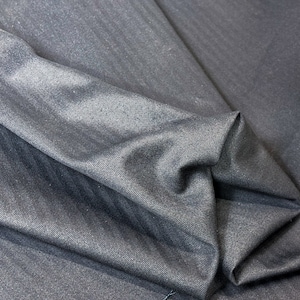 Corset Making Coutil Fabric Black Herringbone 100% Cotton by the Yard ...
