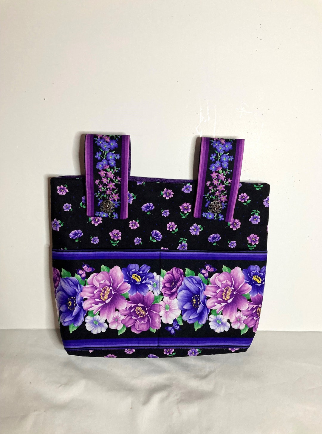 READY TO SHIP! Violets Are Blue Walker Bag - Etsy