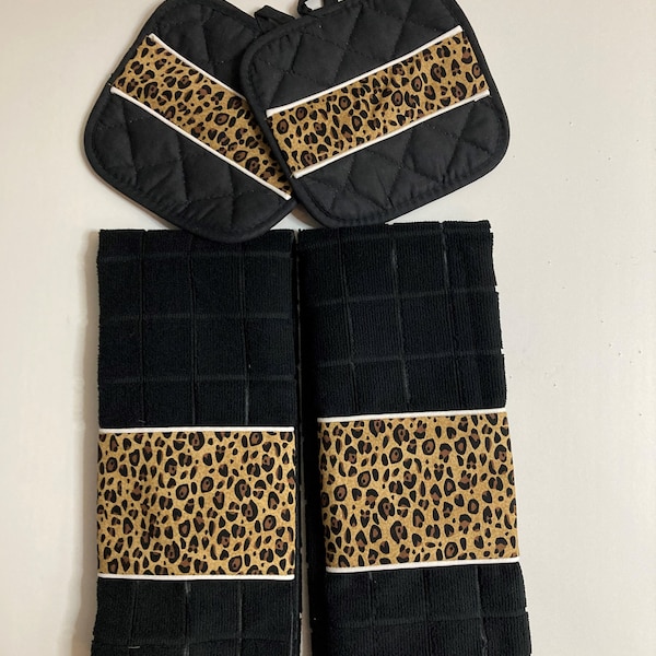 Leopard Kitchen - Etsy